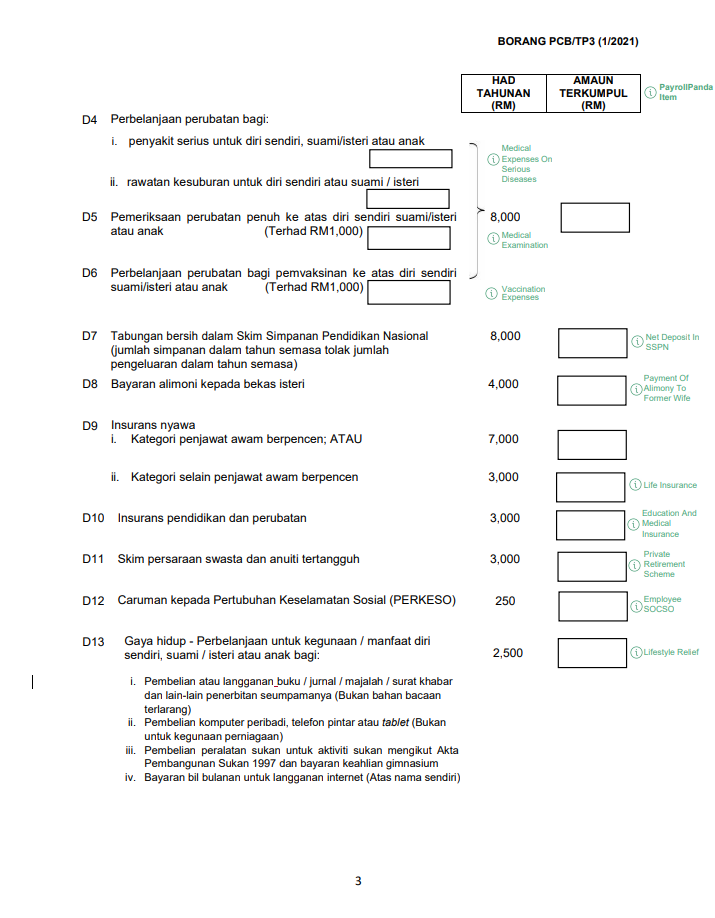 Payroll Panda Sdn Bhd — How to fill in the Previous Employment ...