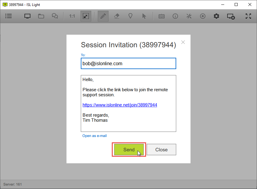 ISL Online — Connect via Desktop App - ISL Light