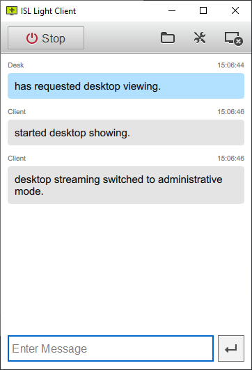 ISL Online — Join via Desktop App - ISL Light