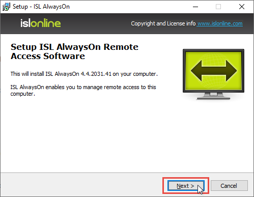 ISL Online — Set Unattended Access via Email