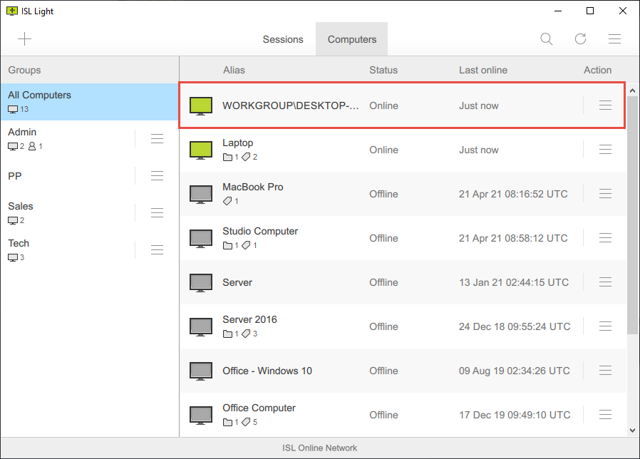 ISL Online — Install ISL AlwaysOn (Windows)