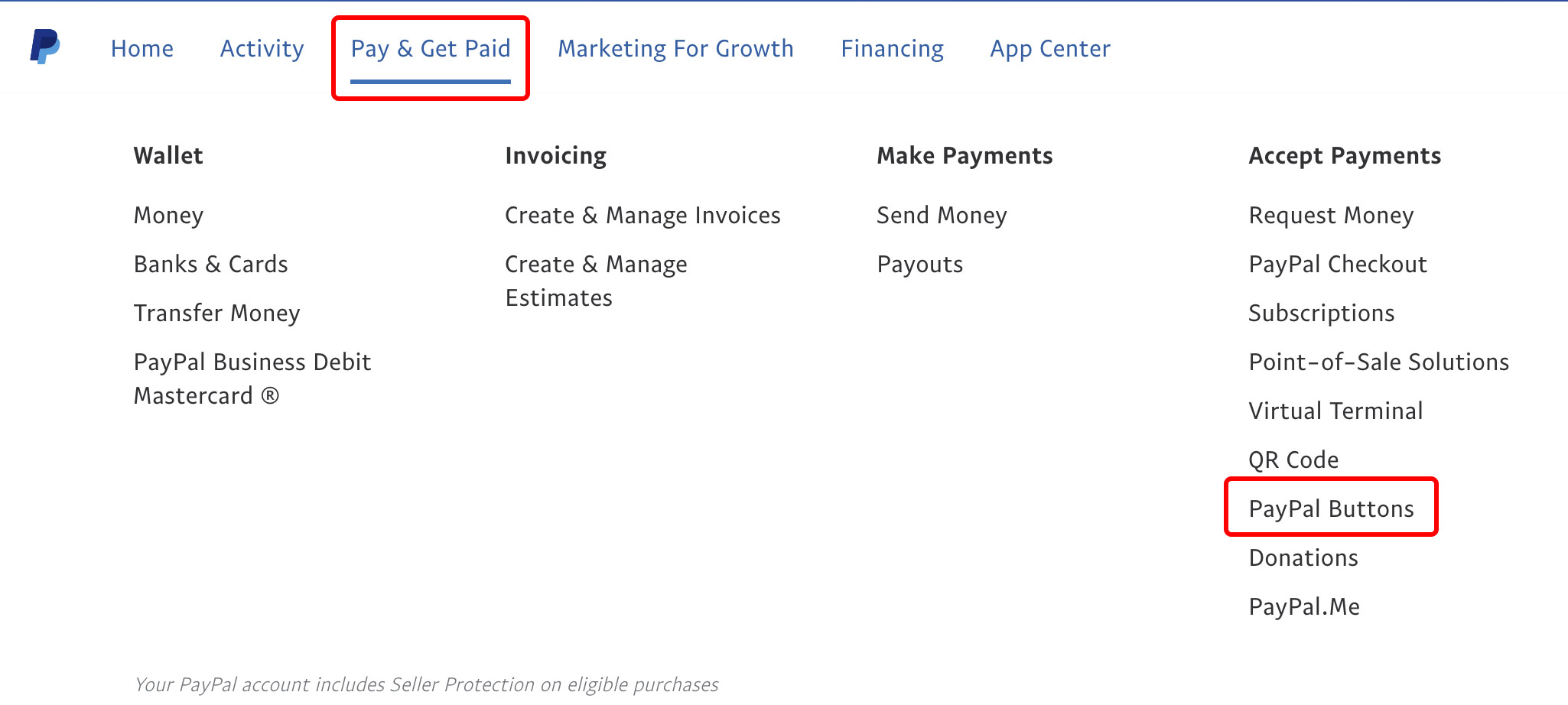 Make A Payment Button