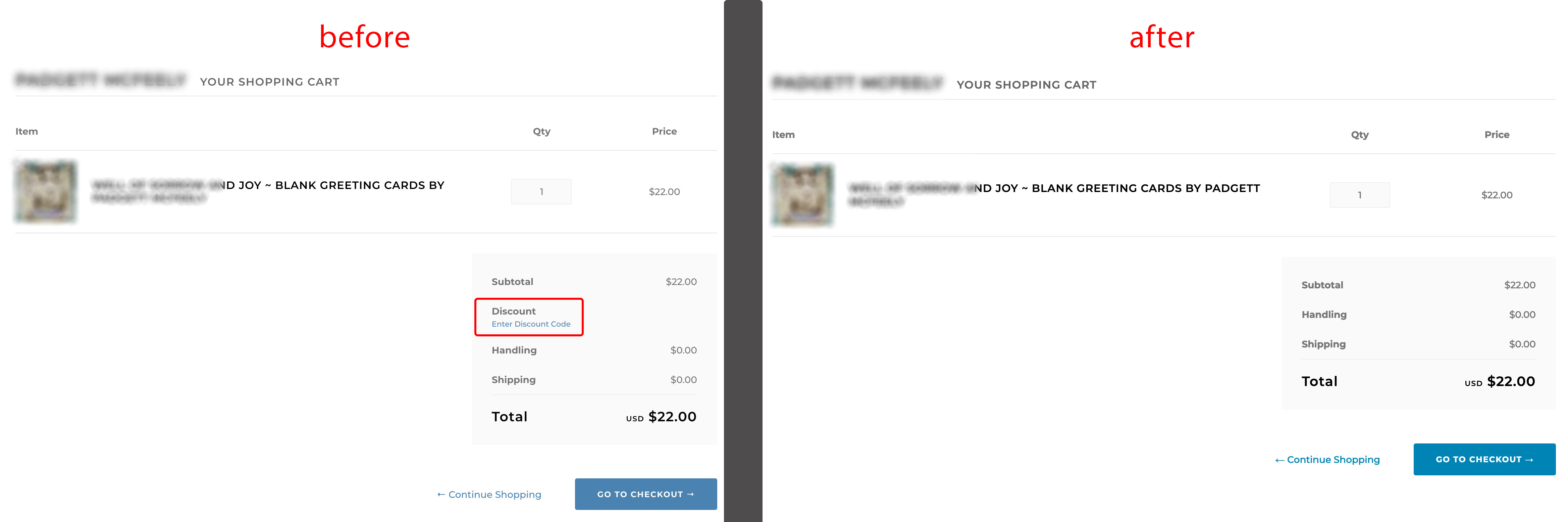 BoldBrush — Add a Discount Code for Artwork Purchases