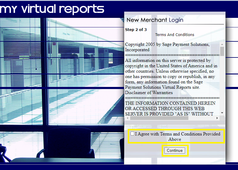 Registration for My Virtual Reports - Nuvei