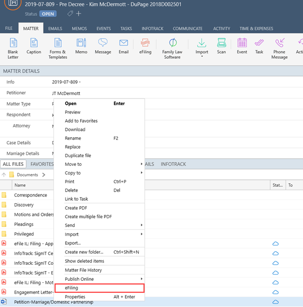InfoTrack — How to place an order with InfoTrack through Smokeball
