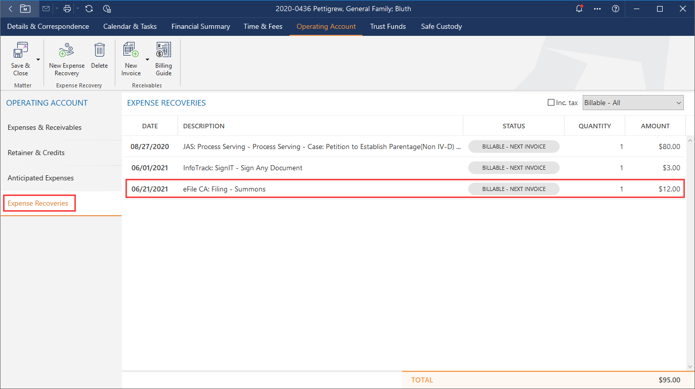 InfoTrack — How to place an order with InfoTrack through LEAP