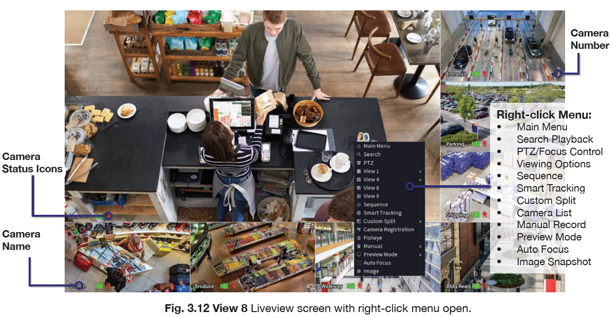 How to Operate Live View & the Main Menu on an NVR - Cornick