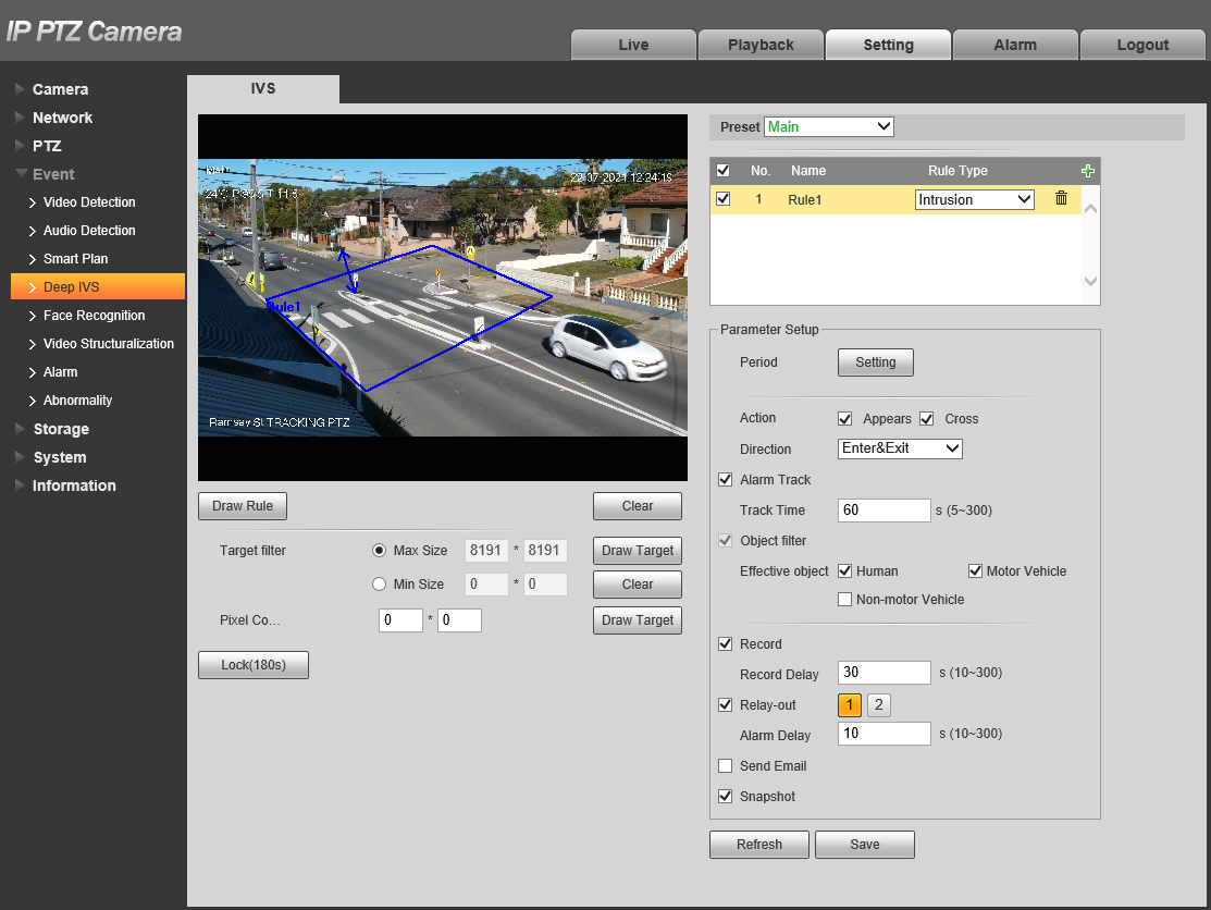 PTZ Camera Quick Start Guide - Cornick