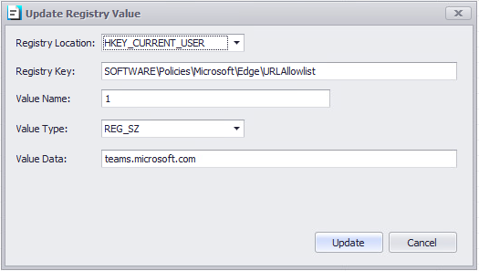 Edge Chromium/ Chrome URL Whitelist and Blacklist Appunti dalla rete ...