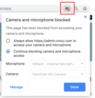 Allowing your camera and microphone - Healthdirect Australia