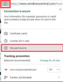 Advanced information: Allowing your camera and microphone - Video Call
