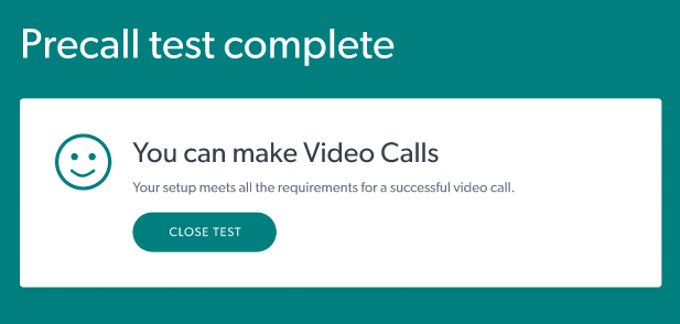 Conduct a pre-call test - Healthdirect Australia