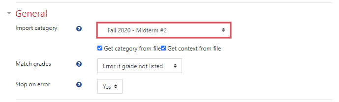 How to import multiple choice questions to the question bank - Learning ...