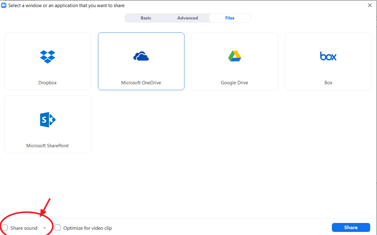 Zoom Screen Sharing - Learning Technology Services