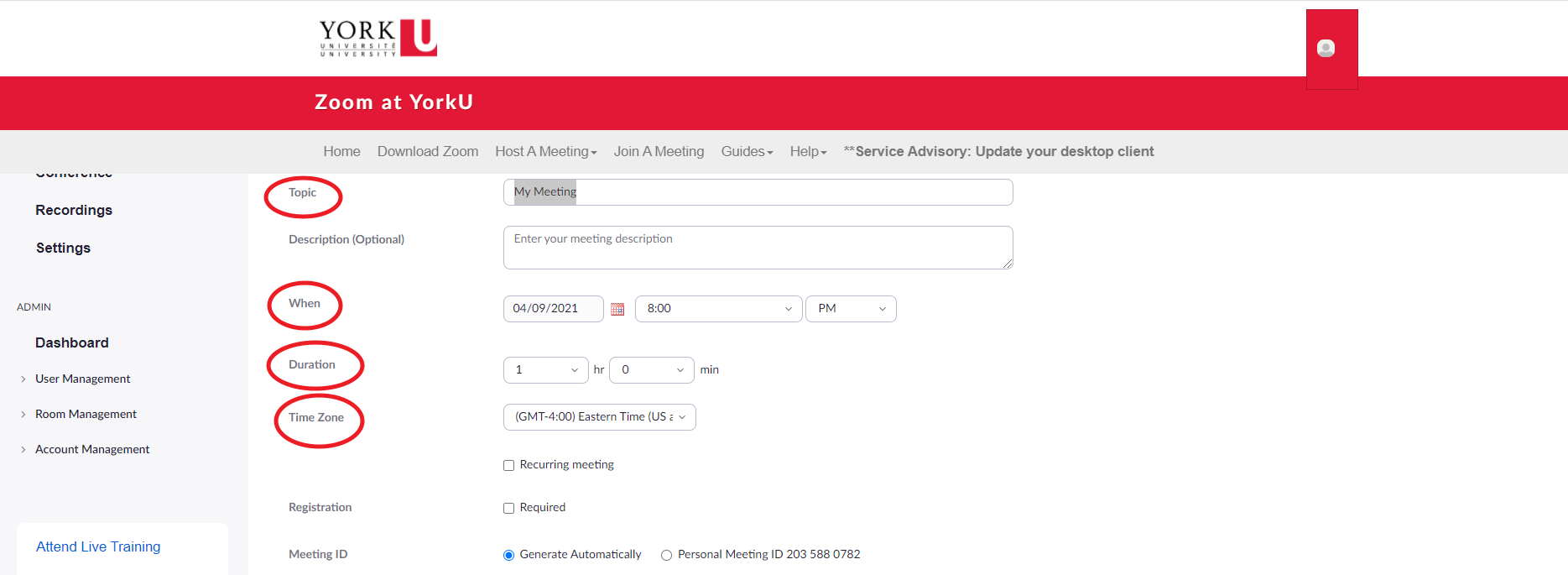 How To Schedule A Zoom Meeting Learning Technology Services