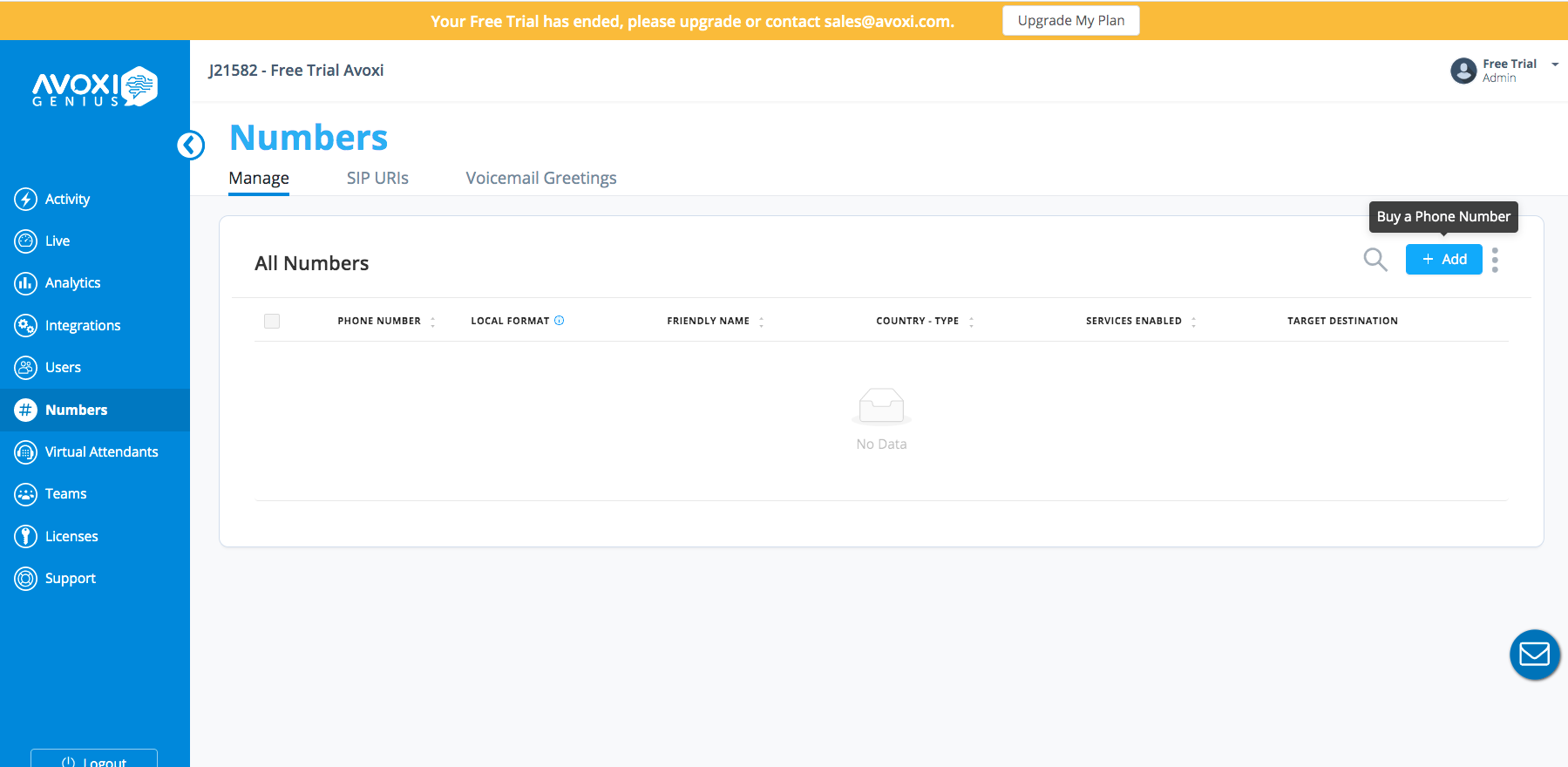 avoxi-adding-a-number-to-your-free-trial-account