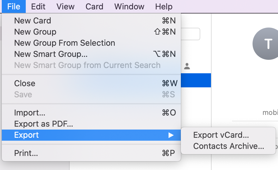 Upload shared contacts to Pilot Voice - Pilot
