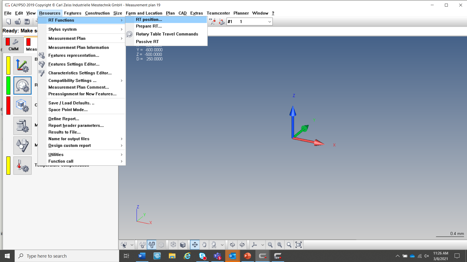 Rotary Table in Simulation - General - ZEISS Qualityforum
