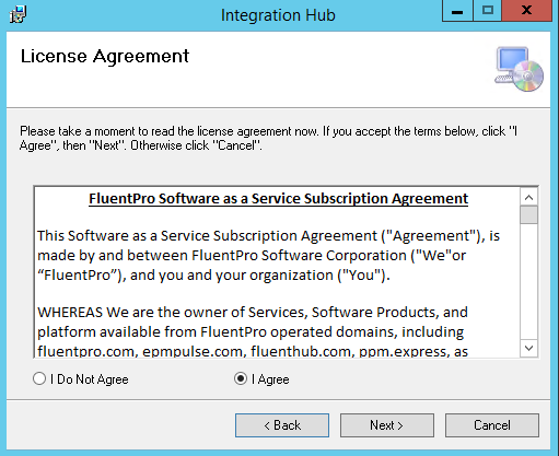 How to install Integration Hub on-premises - FluentPro