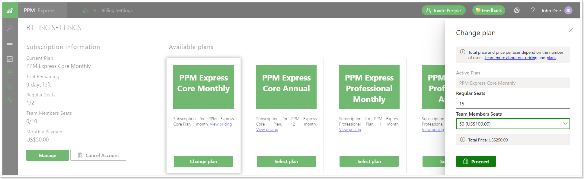 How to upgrade PPM Express license - PPM Express