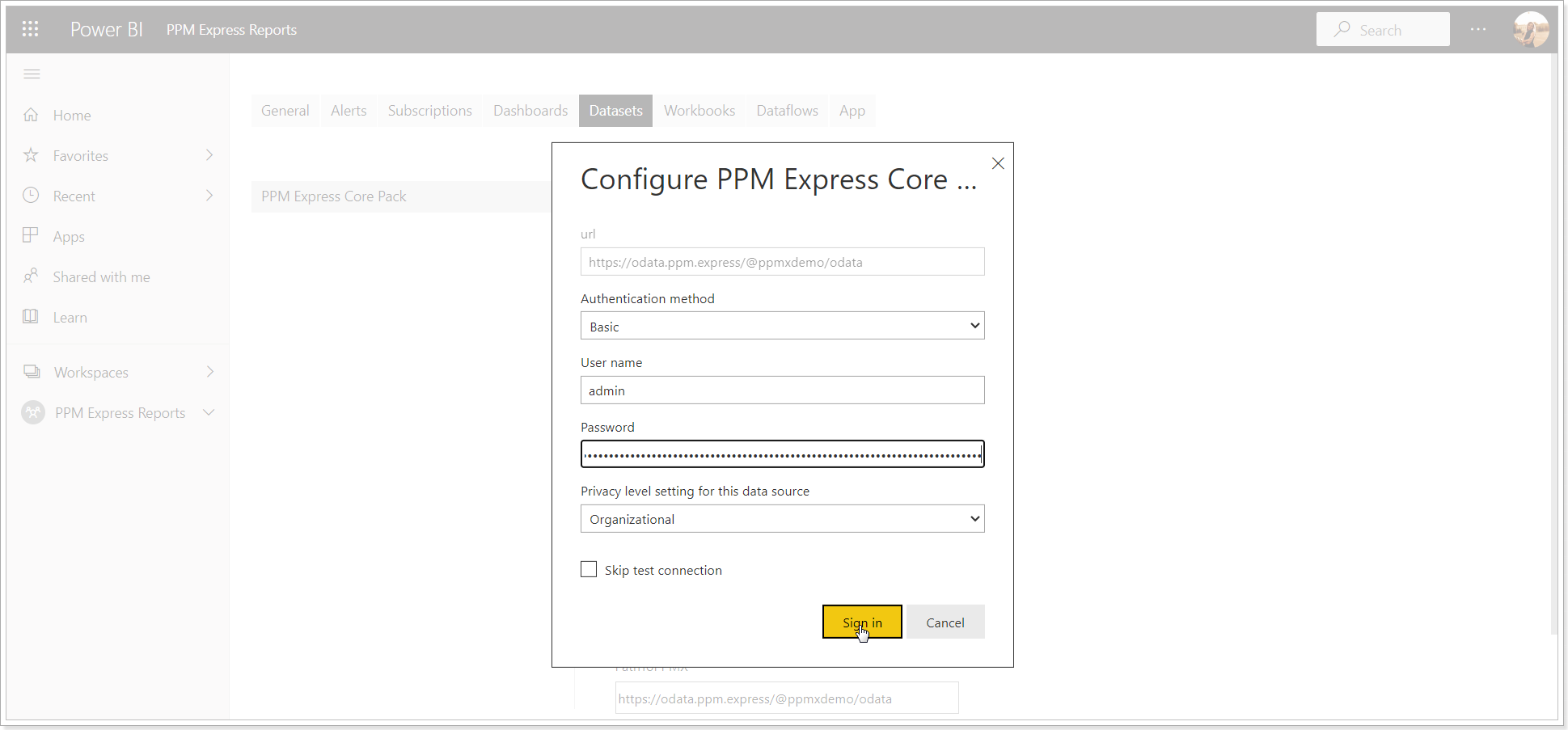 How to configure PPM Express Core Report Pack - PPM Express