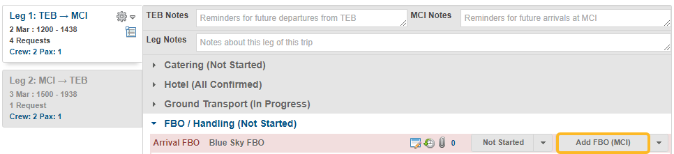 FBO Notifications - Operator Users - FlightBridge