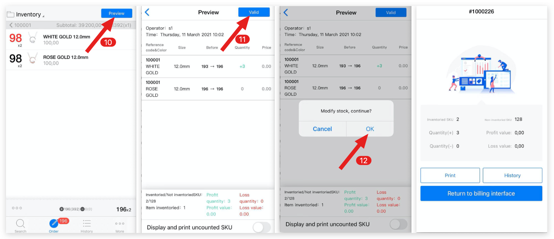 How to make an inventory order on MC Seller? - MC App
