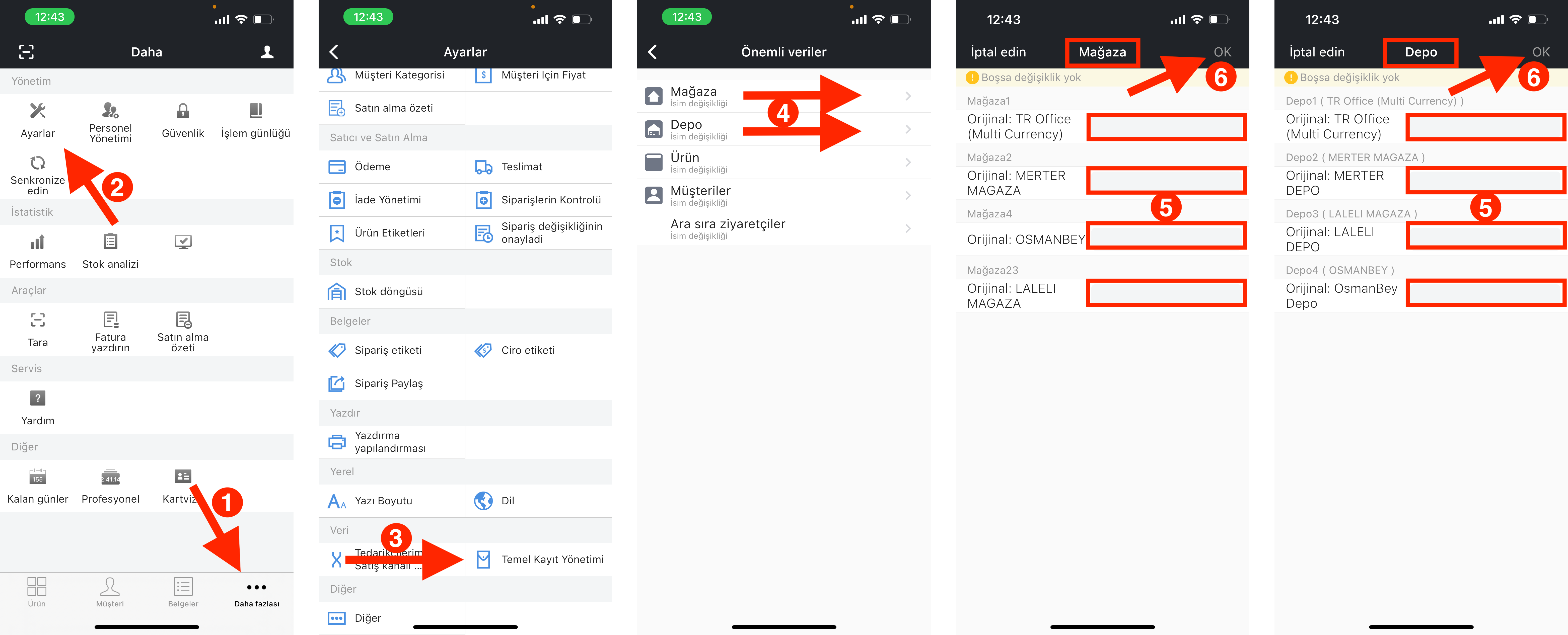 MC BOSS : Mağaza / depo ismini nasıl değiştirebilirim? - MC App
