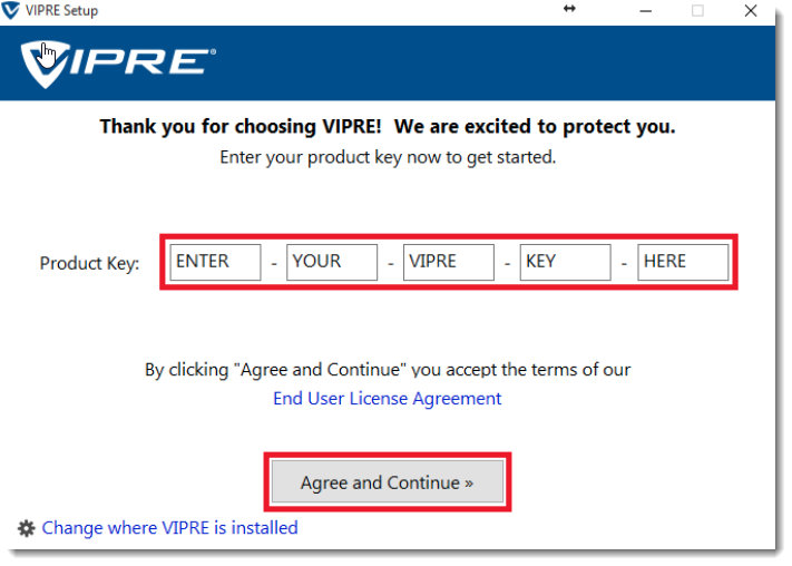 Install VIPRE Advanced Security for Home - VIPRE Security