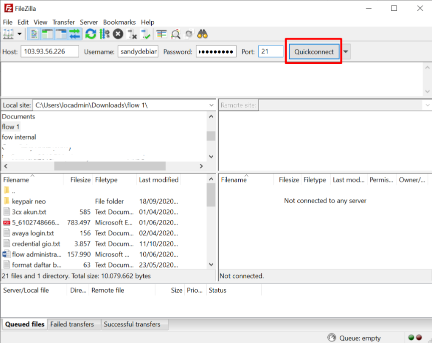 Cara Install FTP Server di Ubuntu, CentOS, Debian 9 - Biznet Gio Nusantara