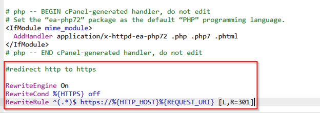 Konfigurasi Redirect http ke https Menggunakan .htaccess - Biznet Gio Nusantara