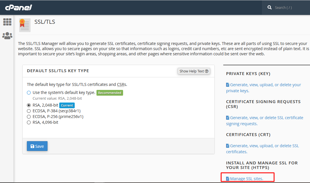 Installasi Free SSL Lets Encrypt di cPanel - Biznet Gio Nusantara