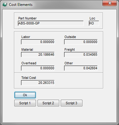 Global Shop Solutions — Generador de números de pieza