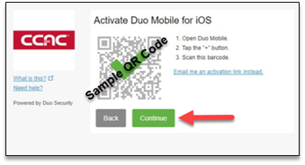 Setting up Two-Factor Authentication with Duo Mobile - CCAC's Help Center
