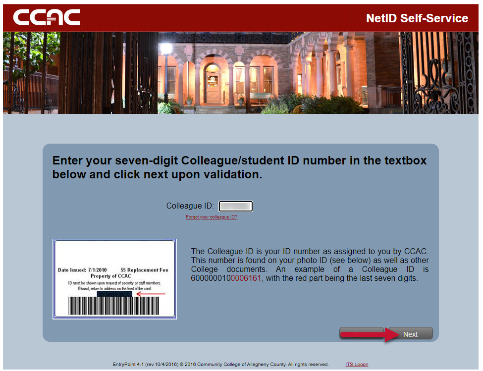 Changing/Updating a Student (NetID) Password - CCAC's Help Center