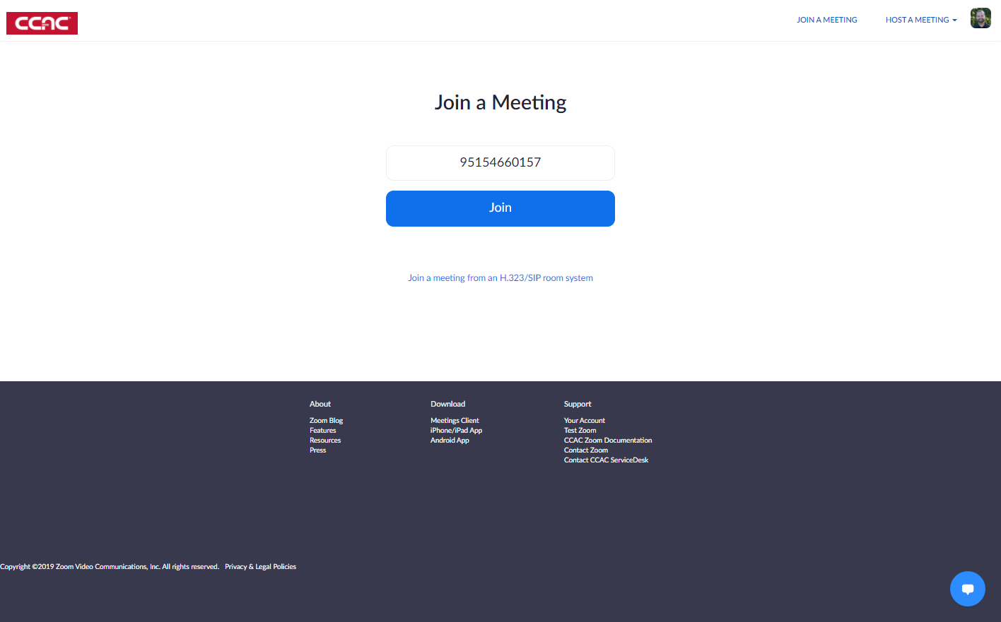 Joining a Zoom meeting - CCAC's Help Center