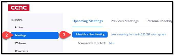 Zoom Meetings Basic Guide (from your computer) - CCAC's Help Center