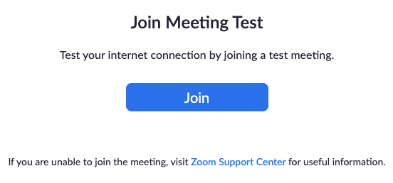 Test your Zoom Settings - CCAC's Help Center