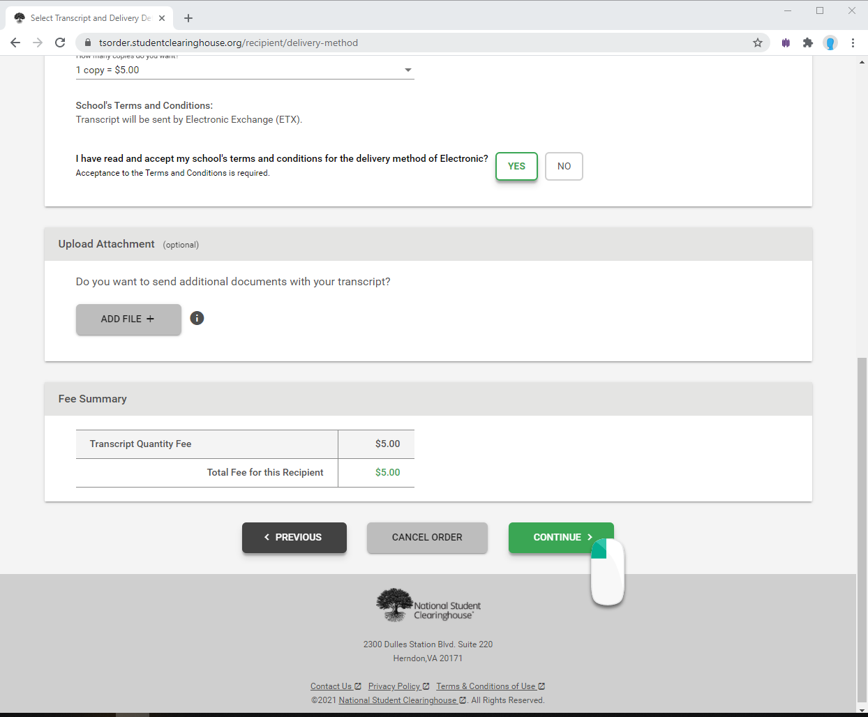 Requesting an Official Transcript through Student Clearing House - CCAC ...
