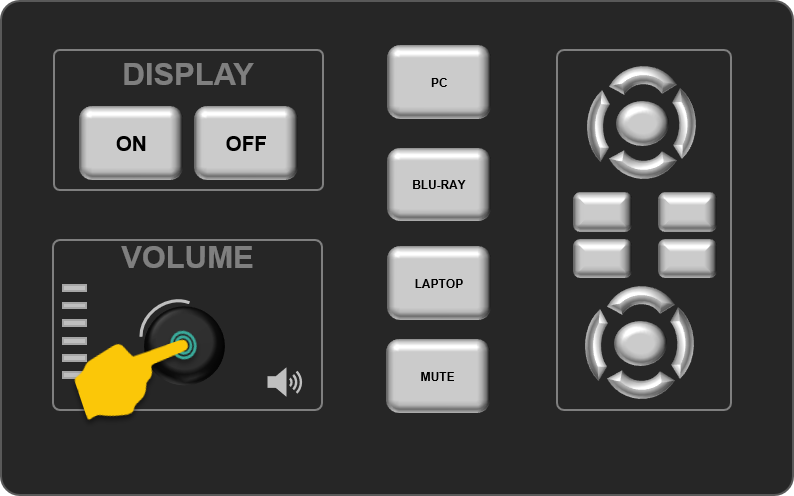 Volume controls in an ITech Classroom with Button Controls - CCAC's ...