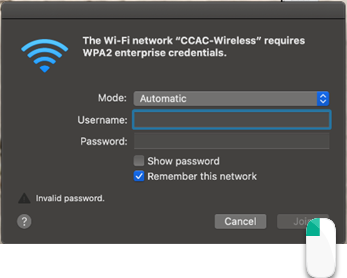Connecting to CCAC-Wireless Wi-Fi - CCAC's Help Center