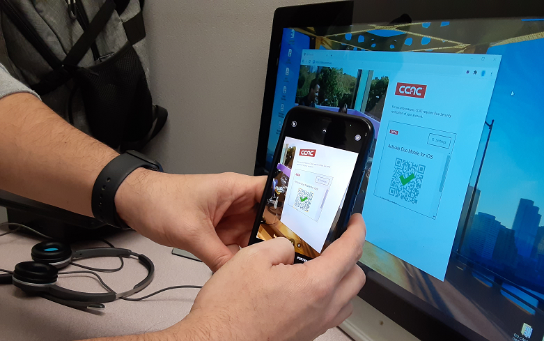 Adding Duo Mobile to a New Phone - CCAC's Help Center