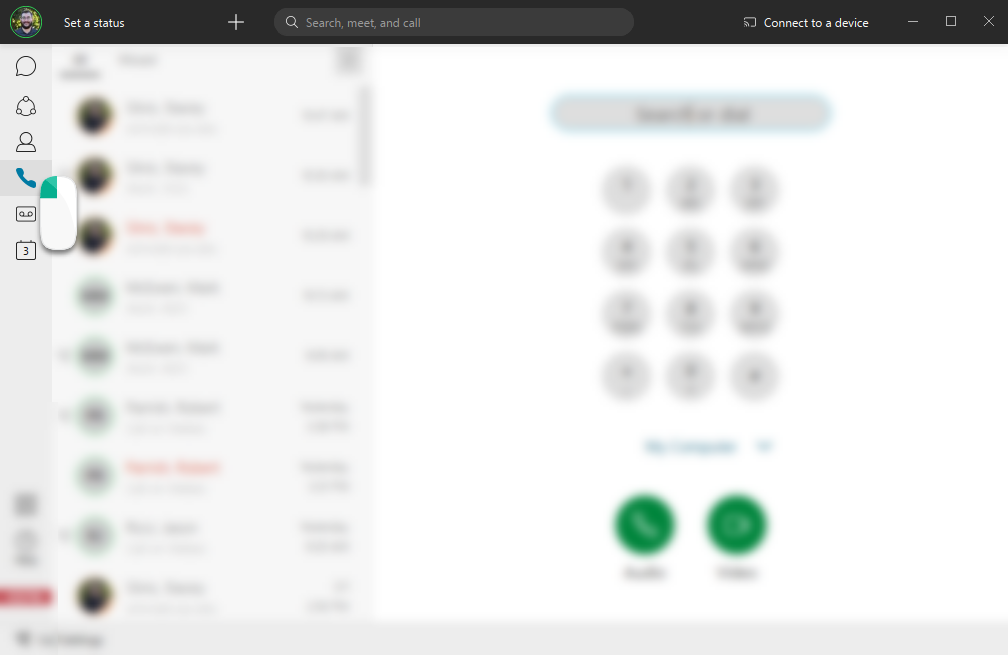 Making a Video Call in Webex - CCAC's Help Center