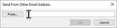 Adding an email address to the From field in Outlook - CCAC's Help Center