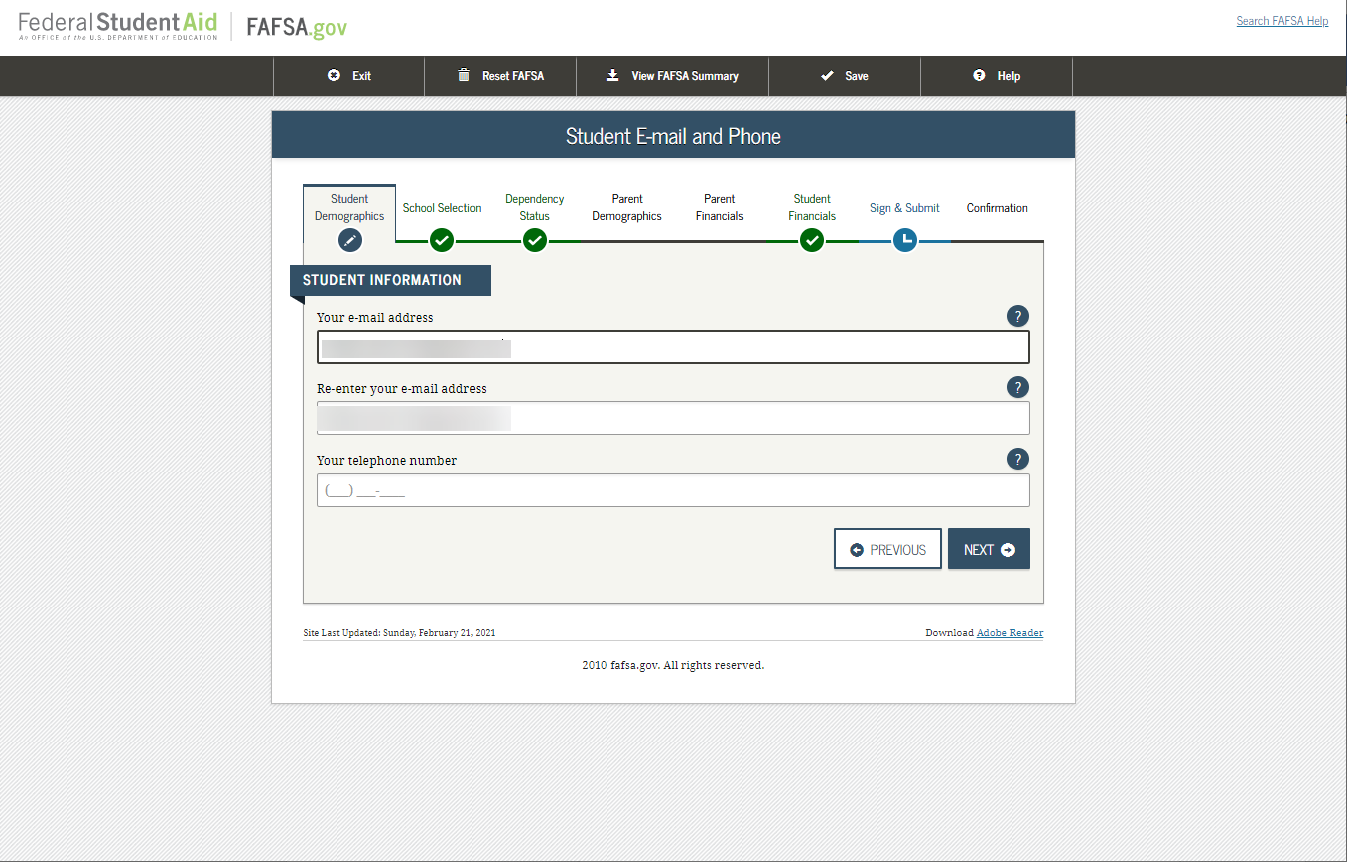 Guide to Completing the FAFSA - CCAC's Help Center
