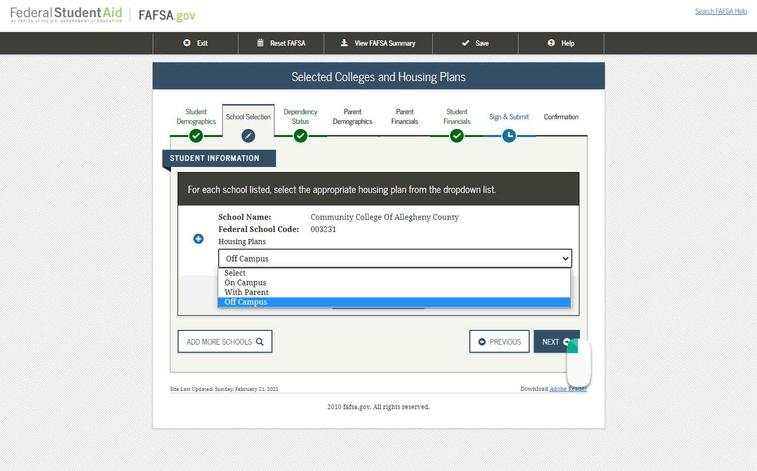 Guide to Completing the FAFSA - CCAC's Help Center