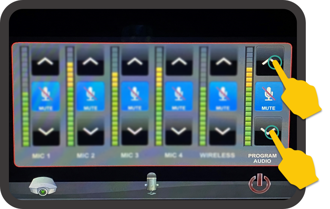 Setting up the Audio in the South Campus Theater A/V Equipment using ...