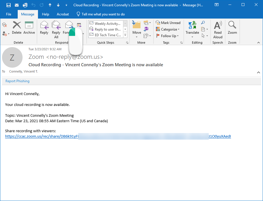 Zoom Meetings Advanced Guide (from your computer) - CCAC's Help Center