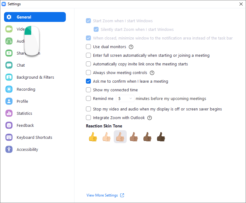 Adjusting your Audio and Video settings in Zoom - CCAC's Help Center