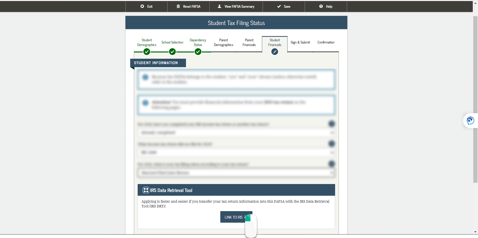 Guide to Completing the FAFSA - CCAC's Help Center